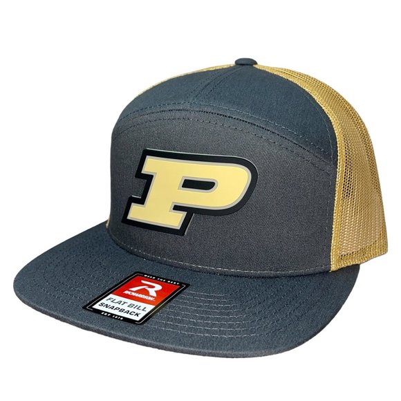 Nike | Accessories | Purdue Boilermakers 3d Snapback Sevenpanel Trucker ...